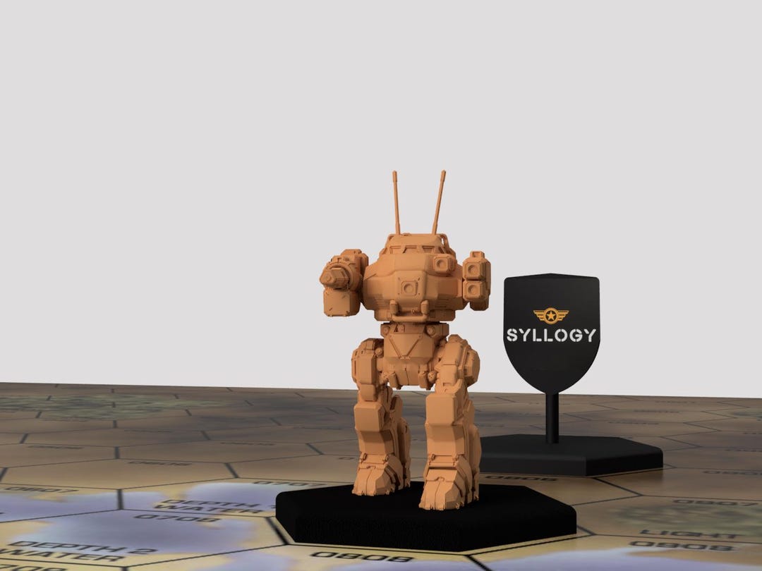 Urbanmech IIC "abbadon" | Special Variant by Syllogy | American Mecha ...