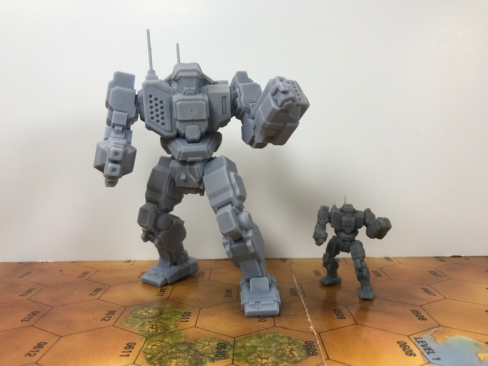 Battletech Miniatures Museum Scale Mechs MWO Style 3D - Etsy Canada
