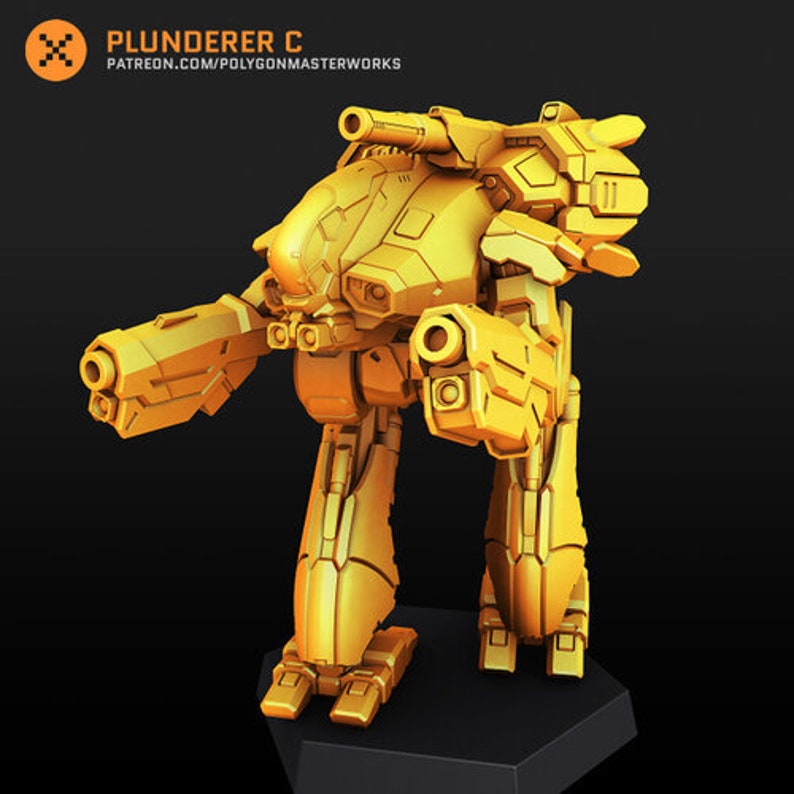 Marauder IIC - PMW Sculpt - Multiple Variants | American Mecha ...