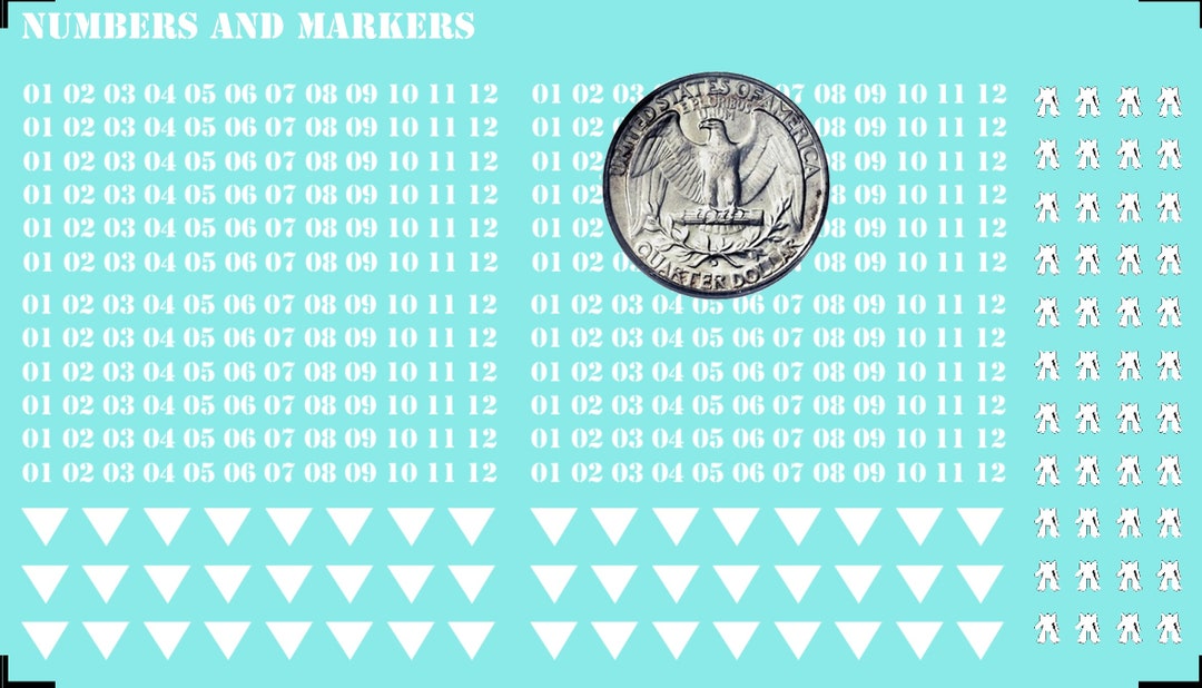 Generic Markers - White Small Numbers & Markers | American Mecha ...