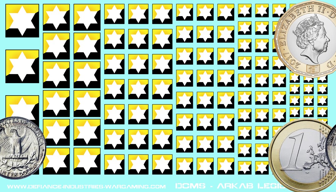 Draconis Combine Arkab Legion Brigades 126x Premium Waterslide Decals ...