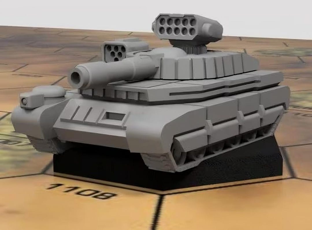 Manticore Heavy Tank | DIW Exclusive | American Mecha | Compatible With ...