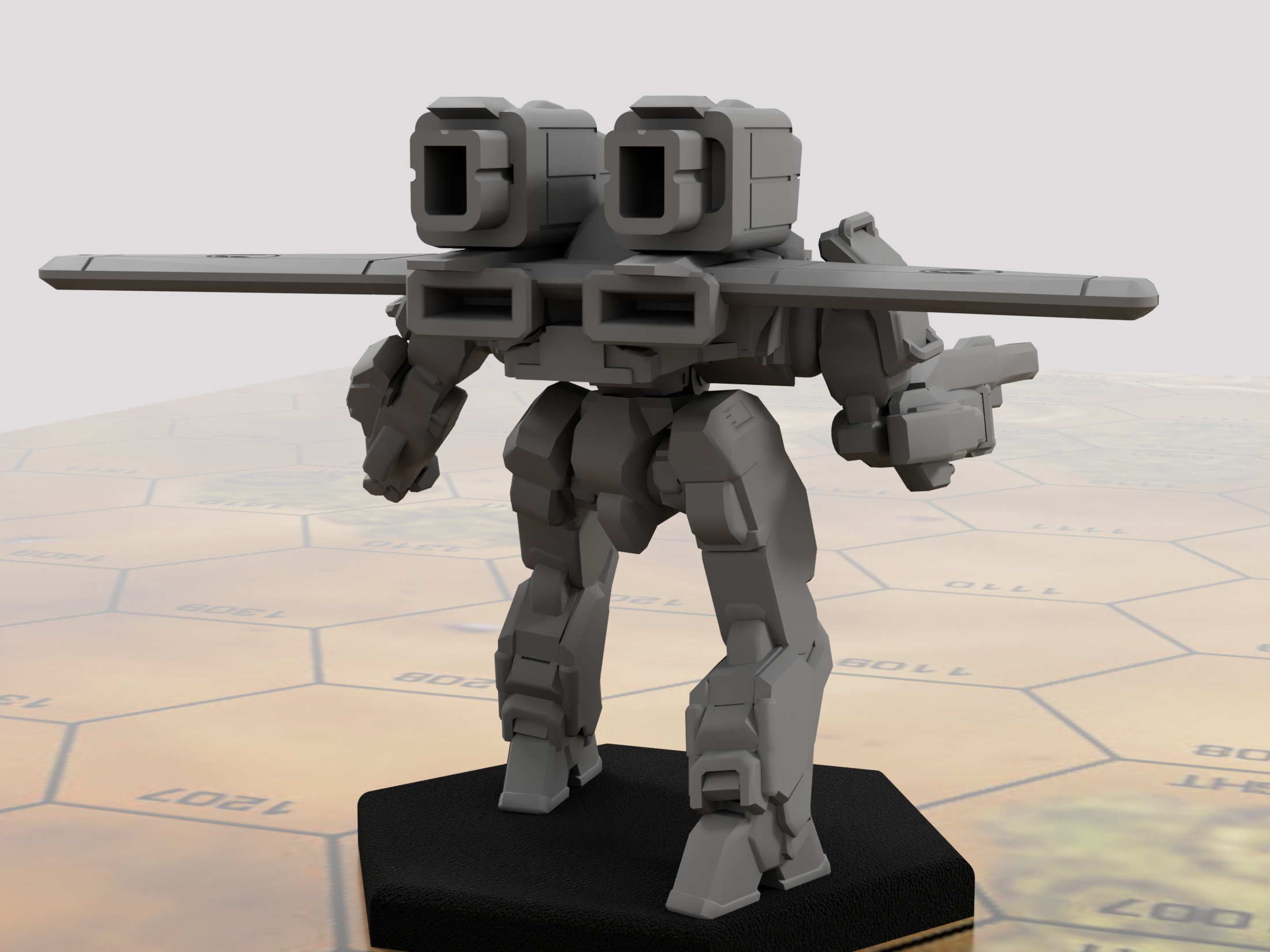 Battletech Miniatures Phoenix Hawk LAM | Etsy Australia