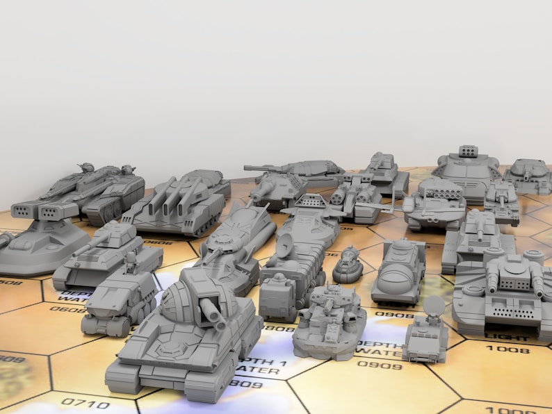 Battletech Miniatures Build an Vehicles/tanks/conventional - Etsy