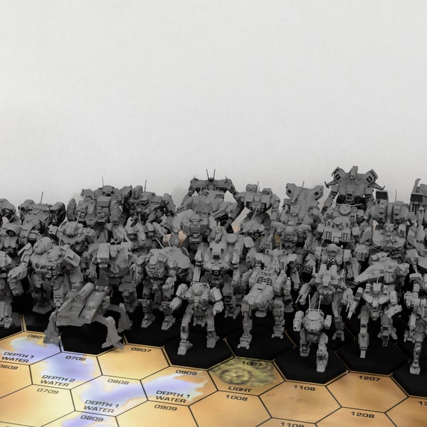 Battletech Miniature - Etsy