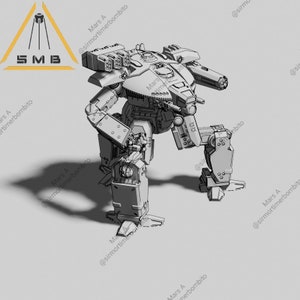 Battletech Miniatures Ares Superheavy Battlemech Sirmortimerbombito ...