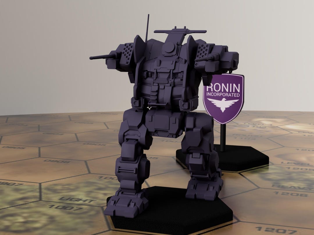 Jagermech JM6-A - by Ronin Inc. | American Mecha | Compatible With BT ...