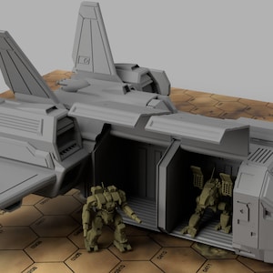 Leopard Nuseen - Mechscale Military Dropship | DIW Exclusive | American ...