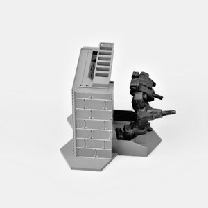 Mecha Repair Bay - Mapscale Buildings | American Mecha | Compatible ...