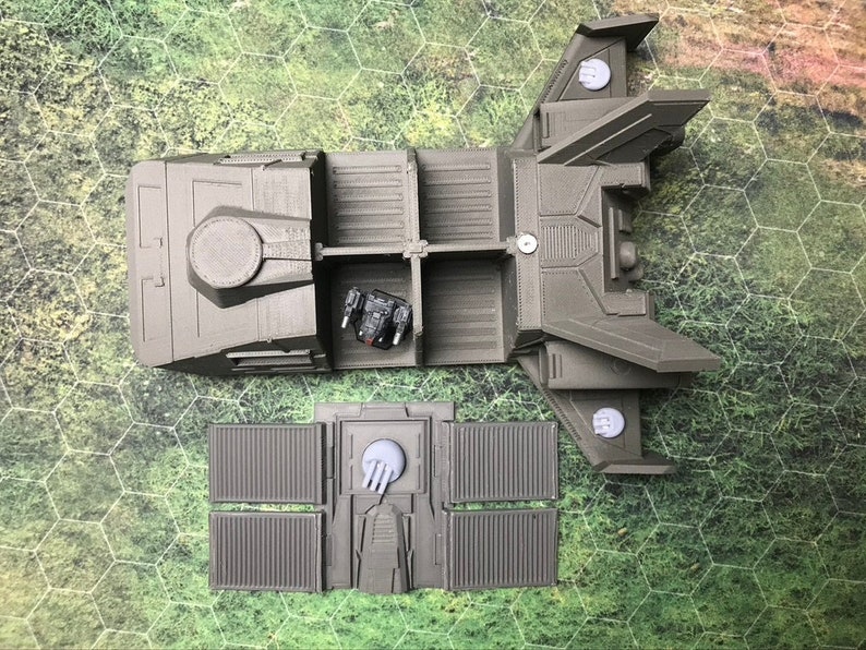 Leopard Classic - Mechscale Military Dropship | DIW Exclusive ...