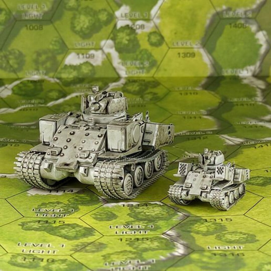 Battletech Miniatures Arek custom Tank - Etsy