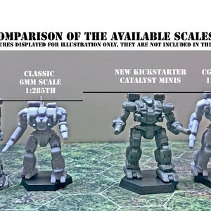 Battletech Miniatures the Gray Death Legion 12x Mechs - Etsy Israel