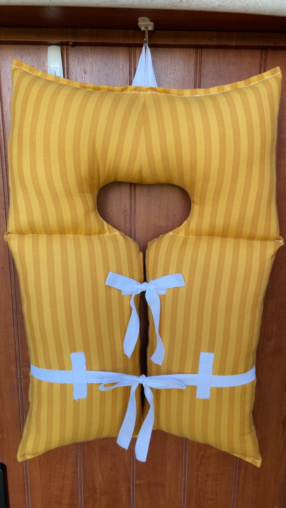 Vintage Style Yellow Striped Life Jacket Wall Decor - Etsy