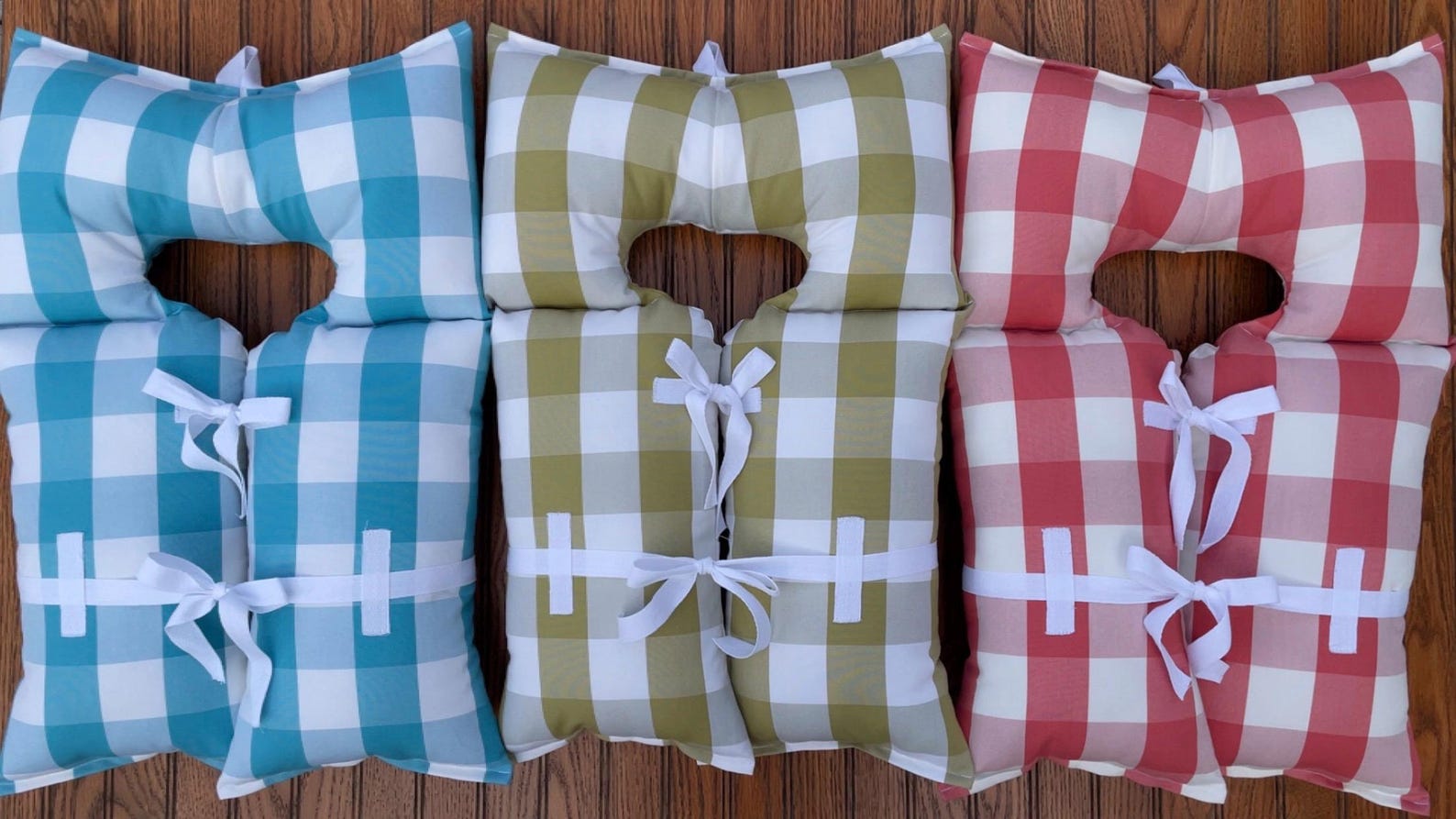 Vintage Teal Checkered Life Jacket Wall Decor - Etsy