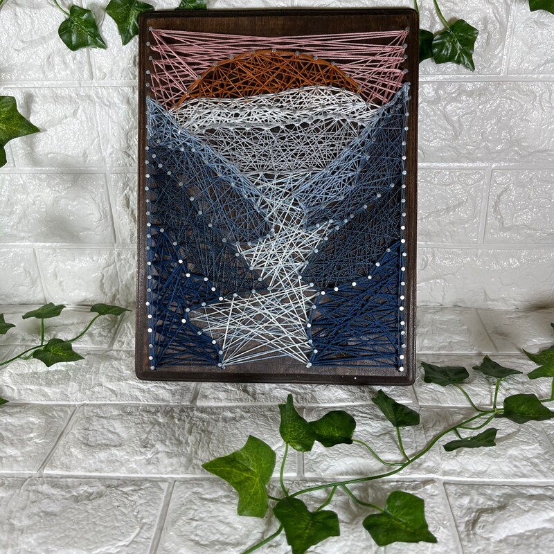 Sunset String Art - Etsy