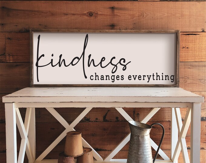 Kindness our Kind of People Yard Sign 12x18 Corrugated - Etsy