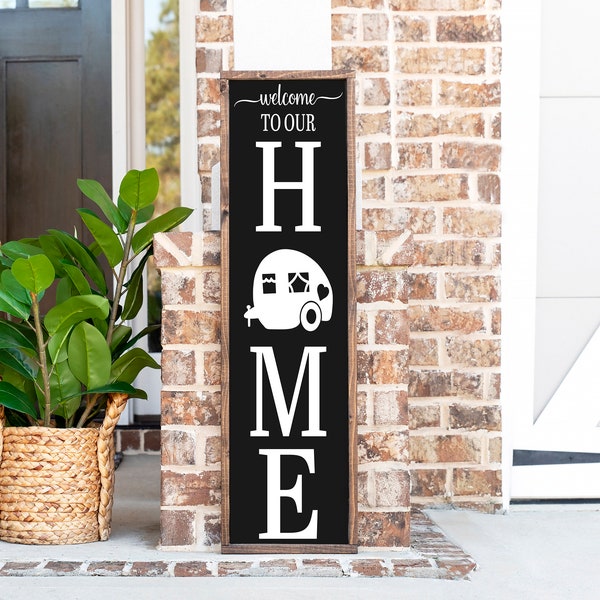 Welcome Camper Sign - Etsy