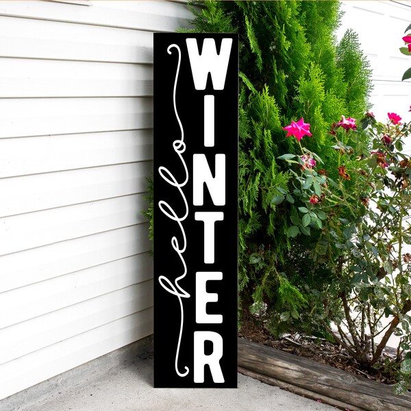 Winter Porch Decor - Etsy