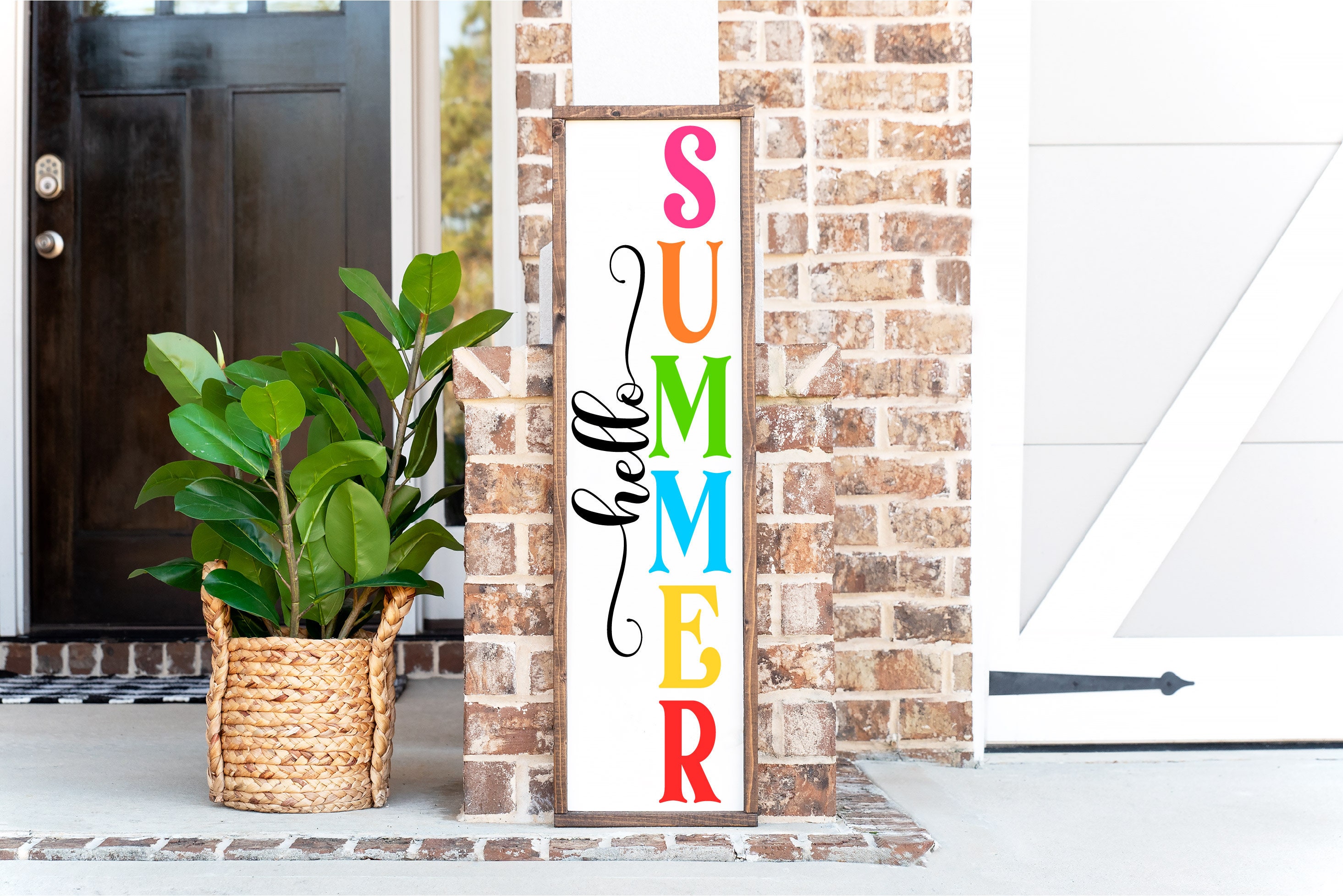 Hello Summer Sign Welcome Sign Summer Decor Welcome Sign | Etsy