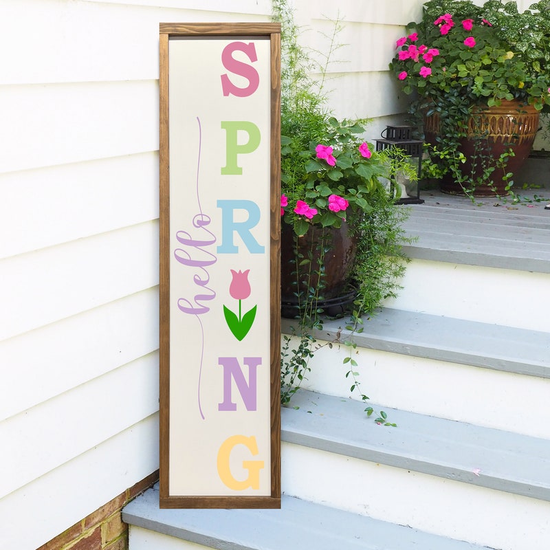 Spring Yard Signs - Etsy