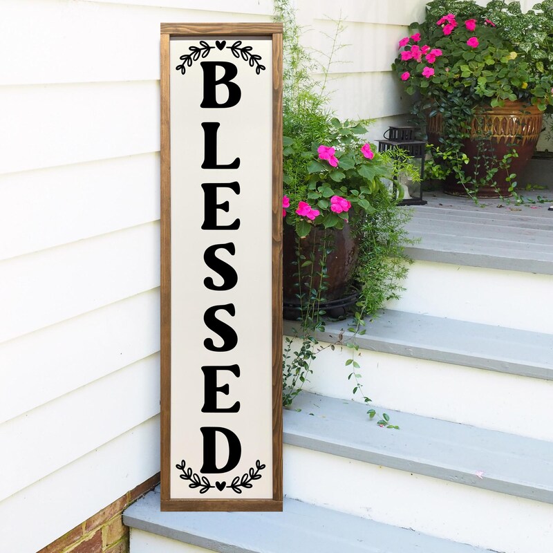 Blessed Sign - Etsy