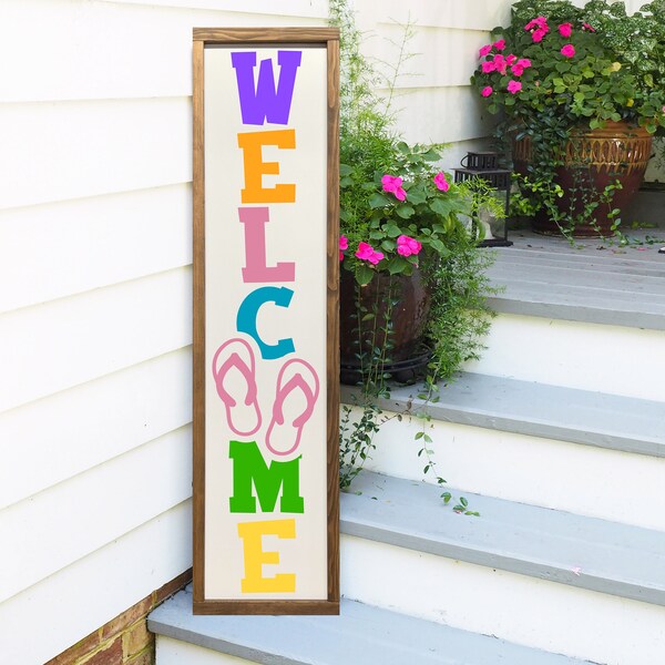 Summer Welcome Sign - Etsy