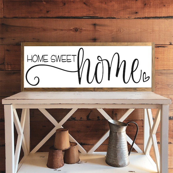 Home Sweet Home Sign - Etsy