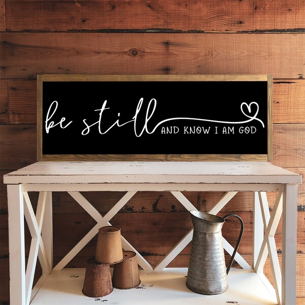 Be Still and Know - Etsy