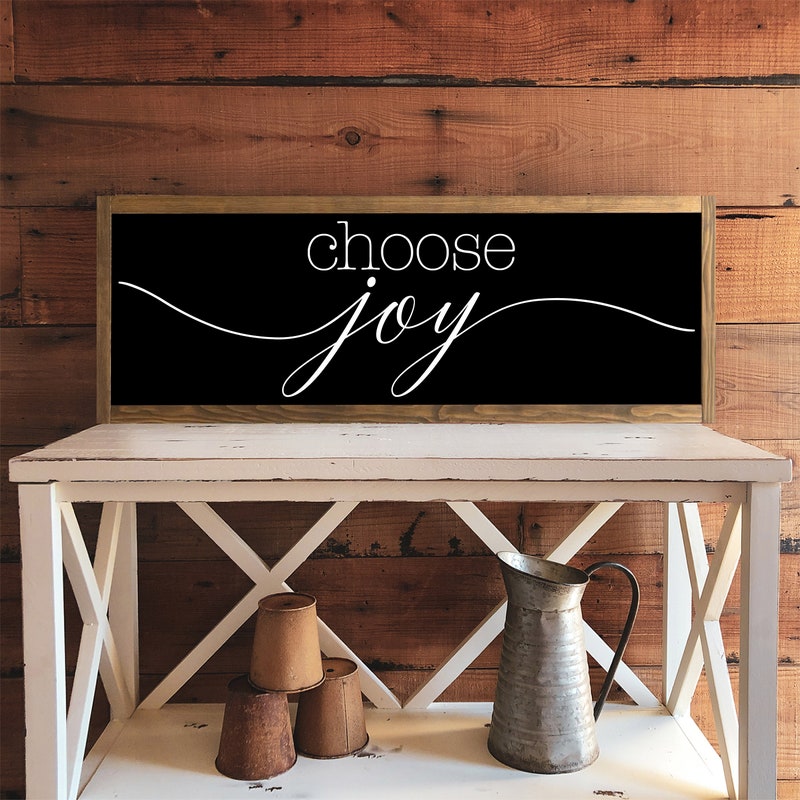 Joy Sign - Etsy