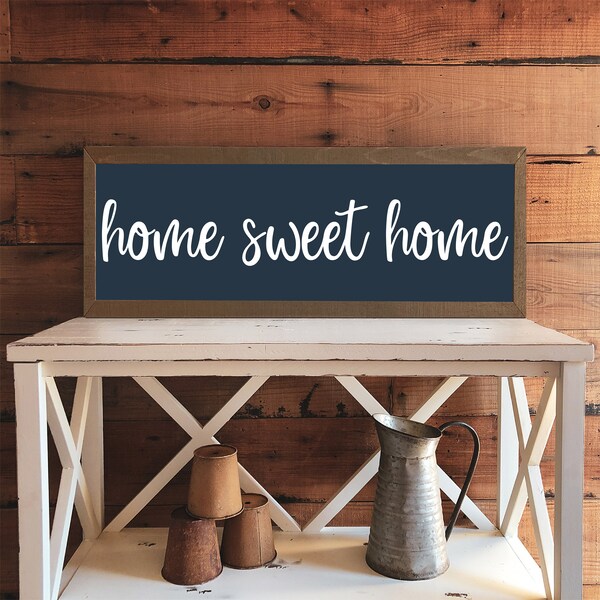 Outdoor Home Sweet Home Sign - Etsy