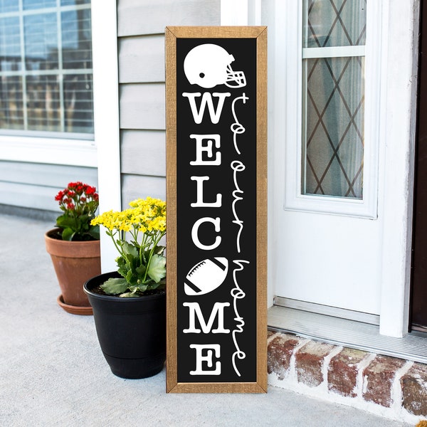 Football Porch Sign - Etsy
