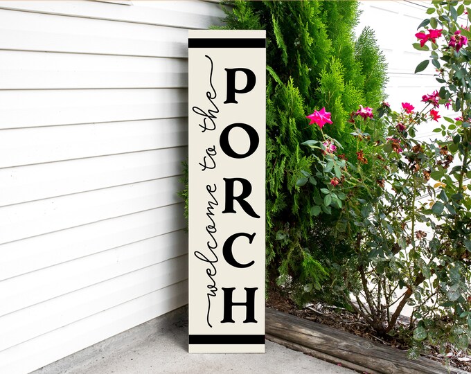Custom Porch Sign Wood Sign MORE COLOR & SIZES Porch - Etsy