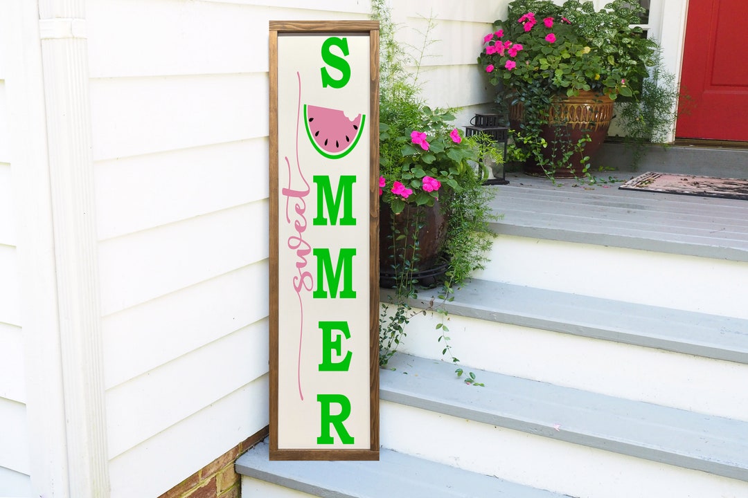 Sweet Summer Sign, Summer Porch Decor - Etsy