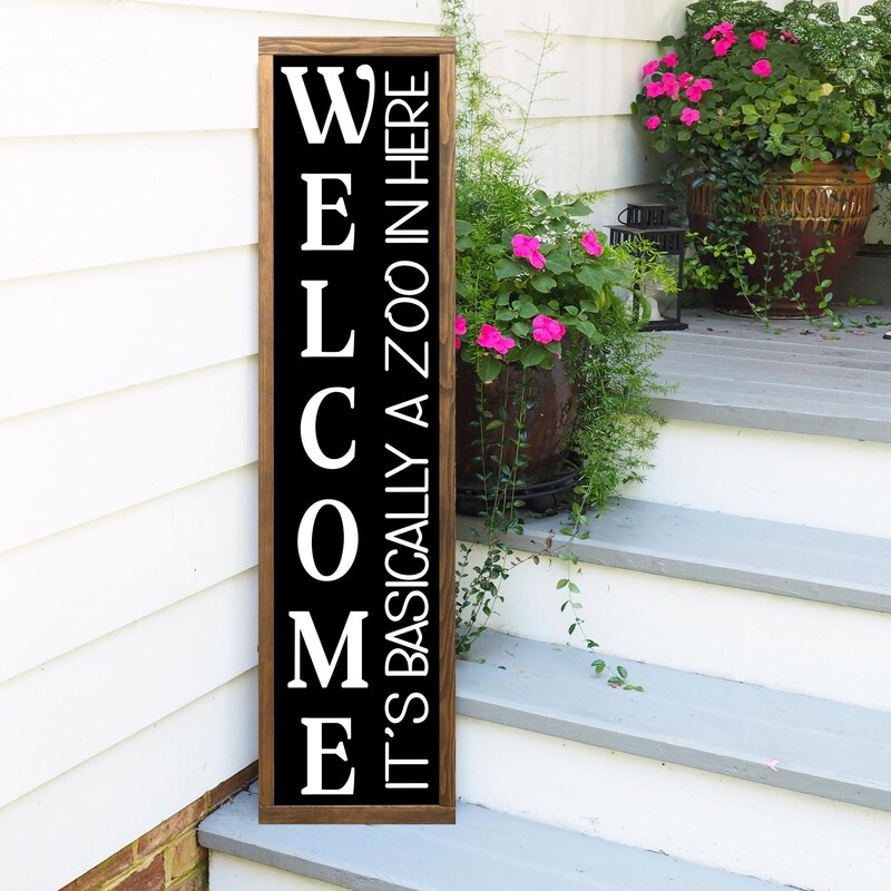 Funny Welcome Sign - Etsy