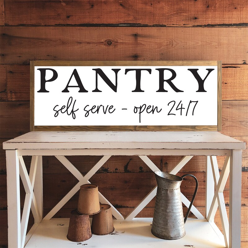 Pantry Signs for Kitchen - Etsy