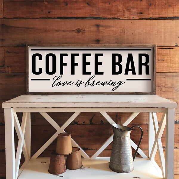 Coffee Bar Signs - Etsy