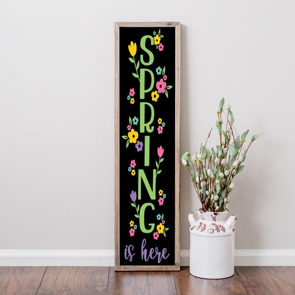 Spring Porch Sign - Etsy