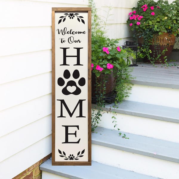 Outdoor Welcome Sign - Etsy