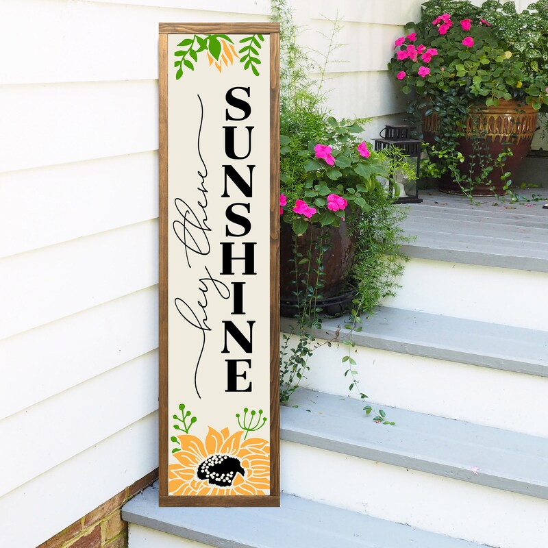 Sunflower Signs - Etsy