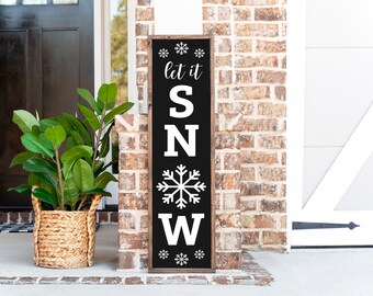 Let It Snow Sign | Etsy