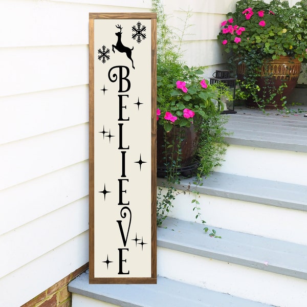 Believe Sign - Etsy