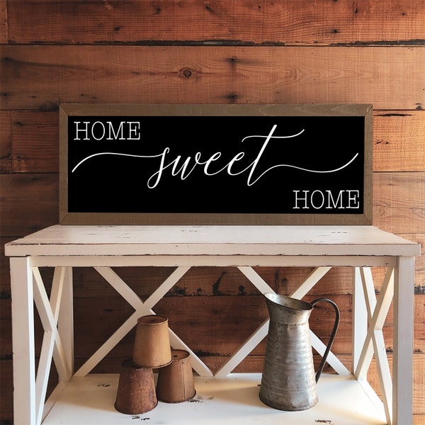 Outdoor Home Sweet Home Sign - Etsy