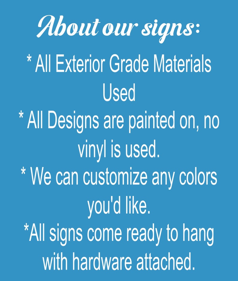 Welcome Sign Porch Decor Blessed Sign Outdoor Welcome Sign - Etsy