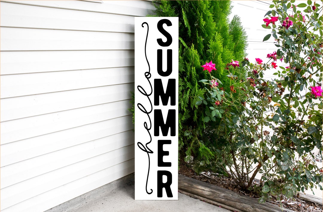 Hello Summer Sign Welcome Sign Summer Decor Welcome Sign - Etsy