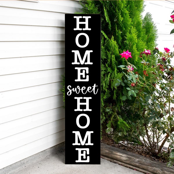 Outdoor Home Sweet Home Sign - Etsy