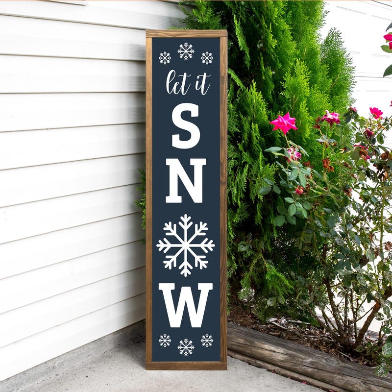 Let It Snow Sign - Etsy