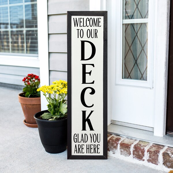 Deck Sign - Etsy