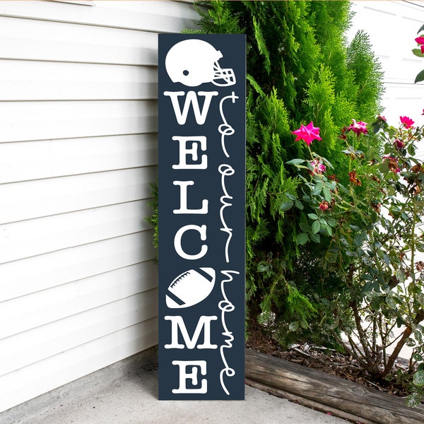 Football Porch Sign - Etsy