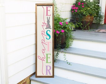 Every Bunny Welcome Porch Leaner Sign, Easter Front Porch Decor, Easter ...