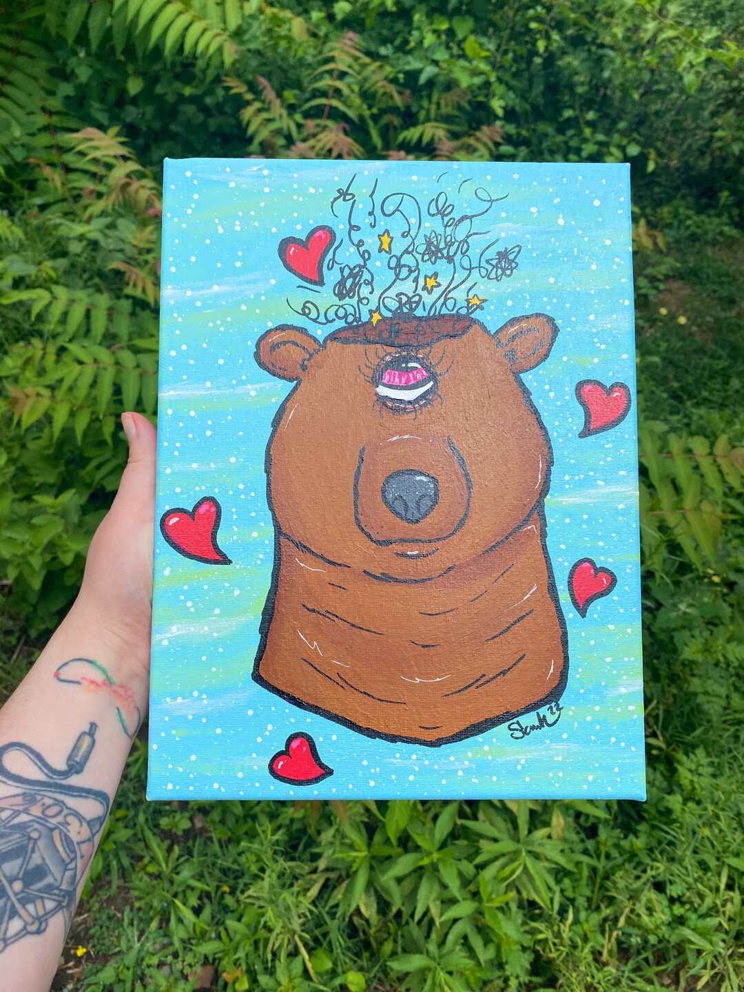 Confusion- 9”x12” Painting - Etsy